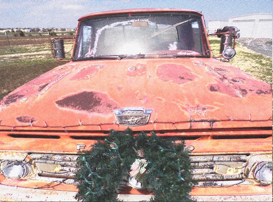 Old Ford Truck Digital Art By Cody Messick Pixels
