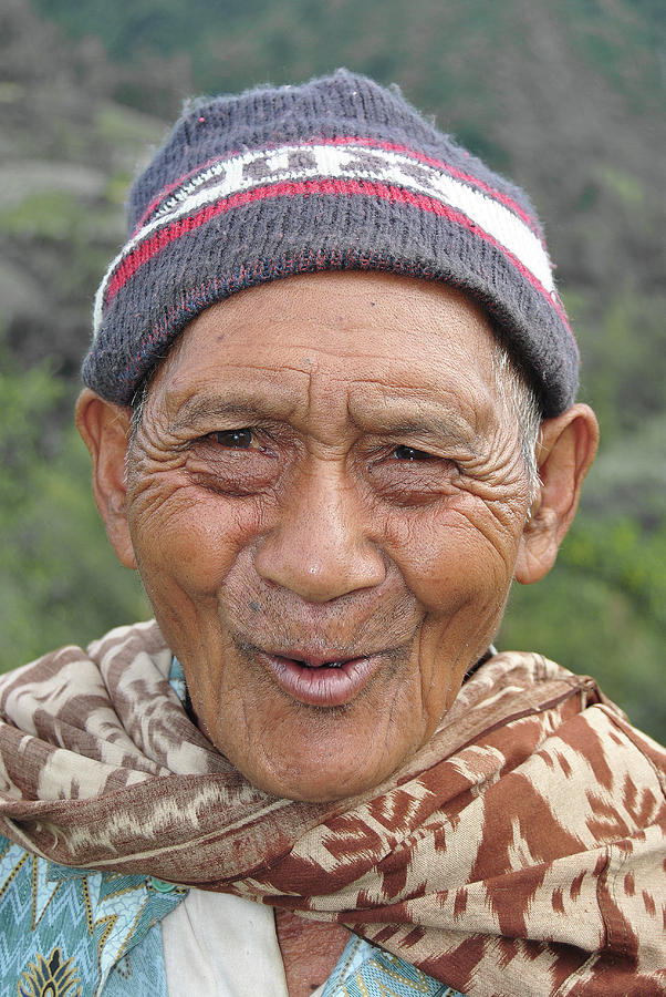Old man Java Photograph by Roman Onillon - Pixels