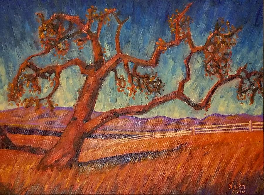 Old Oak at Sundown Painting by Ryan Neely - Fine Art America