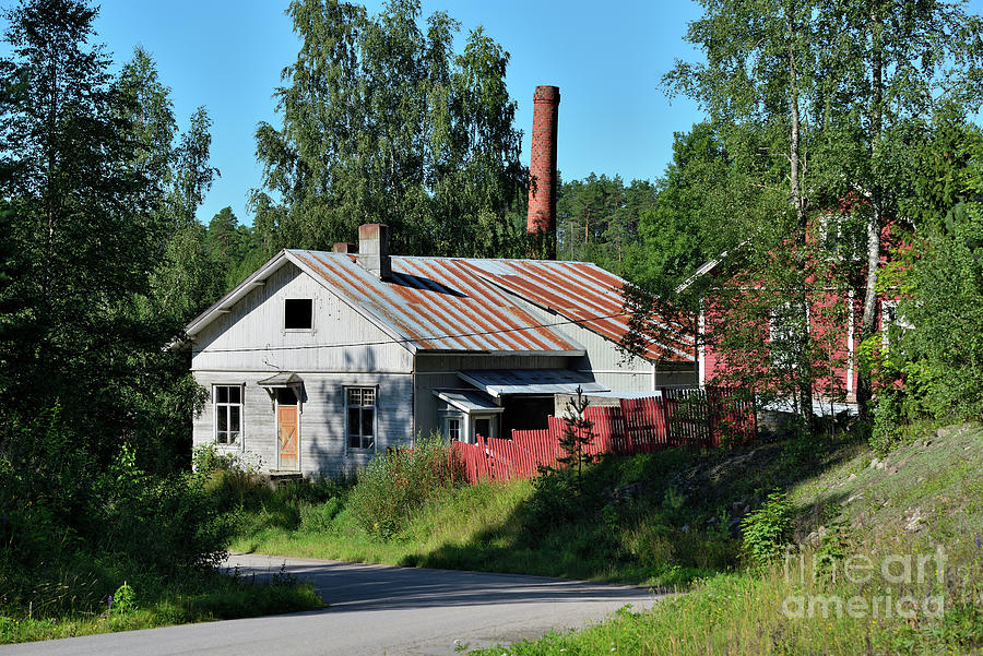 Old small factory Photograph by Esko Lindell - Fine Art America