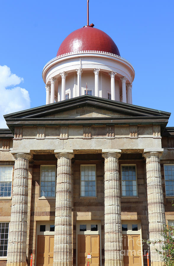Old State Capitol Springfield Illinois 4705 Photograph by Jack Schultz ...