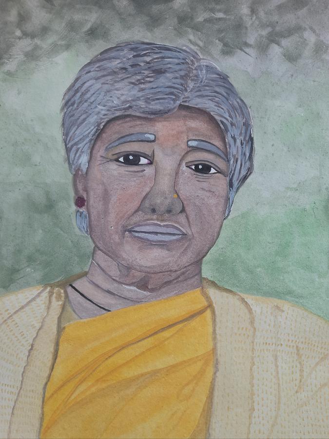 Old village beauty Painting by Kiruthika S - Fine Art America