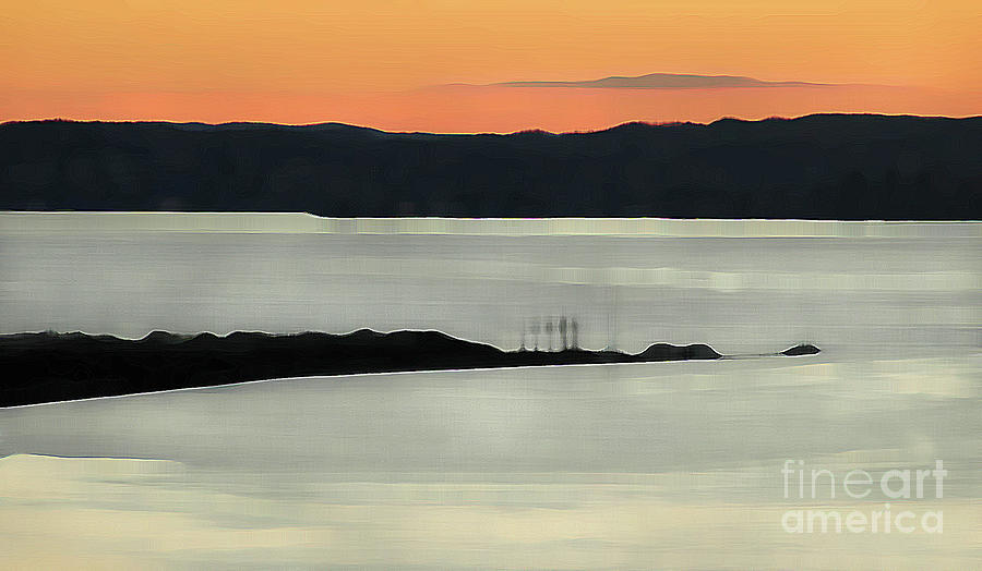 On Puget Sound Watercolor Photograph By Michael Ziegler Fine Art America