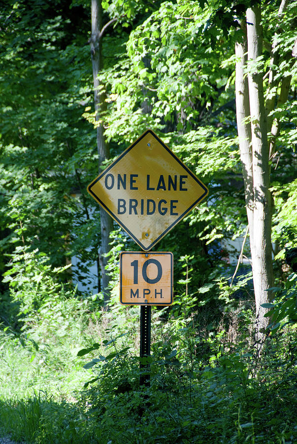 One Lane Bridge Photograph by Dawn Dasharion - Fine Art America