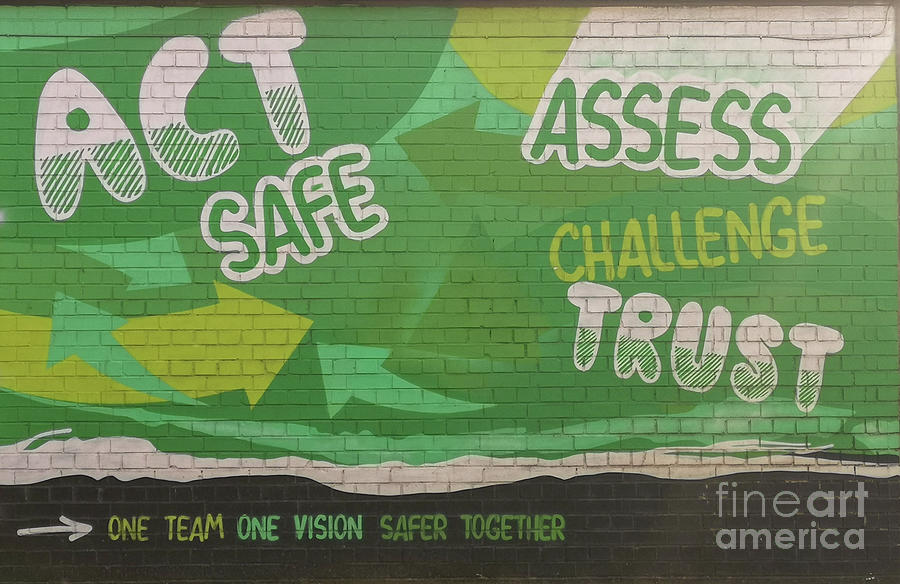 One Team One Visions Street Art Photograph By John Fairest Fine Art America