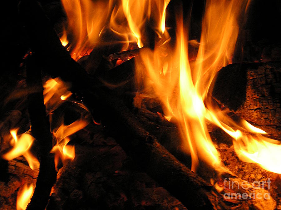 Open Fire Photograph by Birgit Moldenhauer - Fine Art America