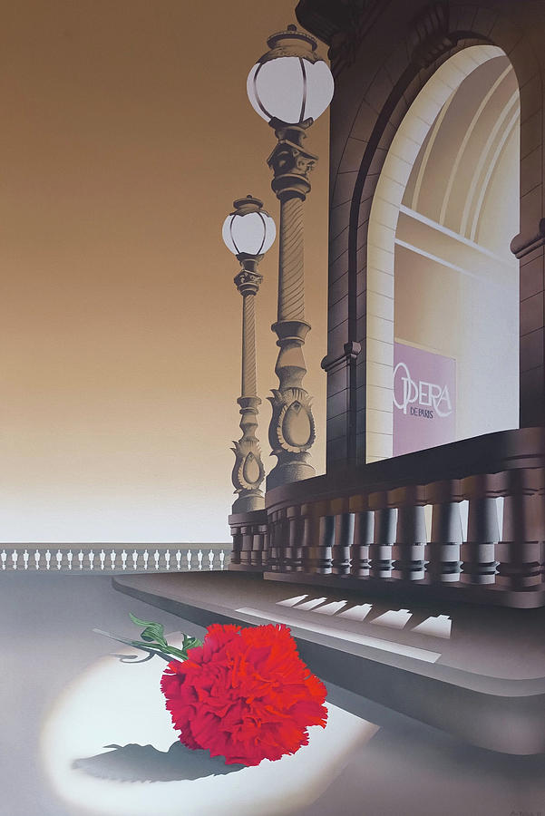 Opera de Paris Painting by Ian Rafferty - Pixels