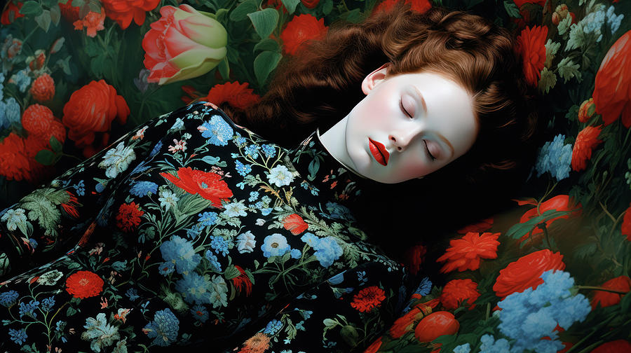 Ophelia, from William Shakespeare's drama Hamlet, Creative ...