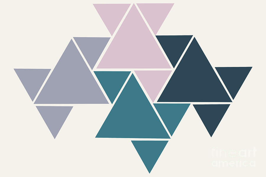 Origami abstract number 7c Drawing by Aapshop - Fine Art America