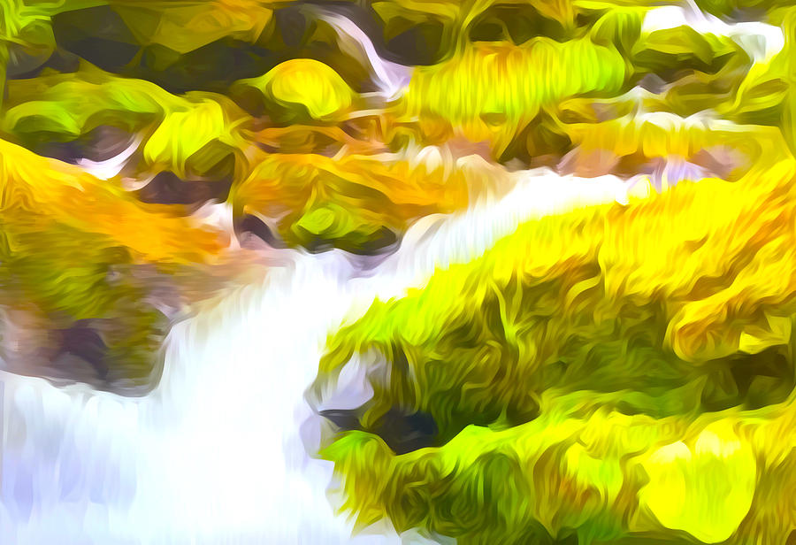 Outdoor Life With Running Water Digital Art by Gayle Price Thomas ...