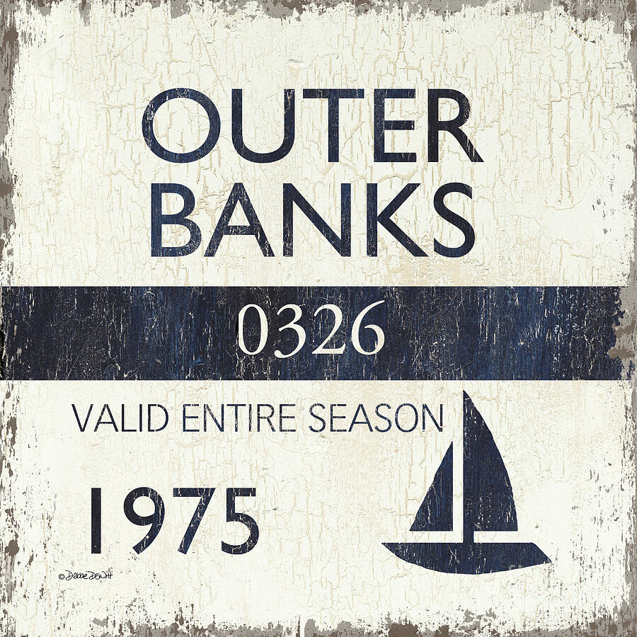 Outer Banks Painting by Debbie DeWitt - Fine Art America