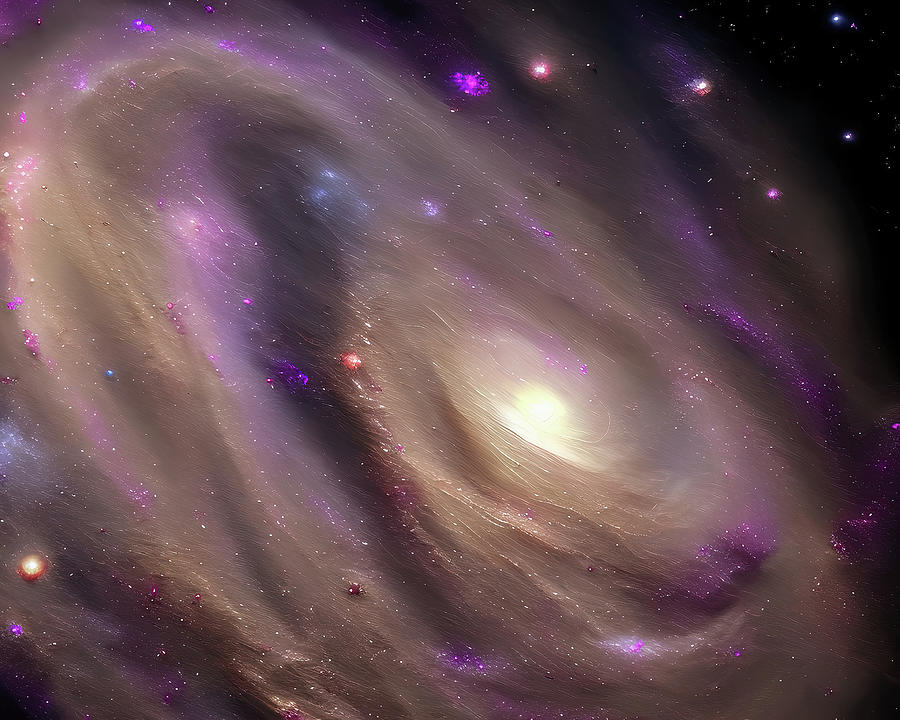 Outer Space digital art 050 Digital Art by VR Vision Studios - Fine Art ...