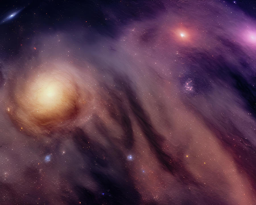 Outer Space digital art 059 Digital Art by VR Vision Studios - Fine Art ...