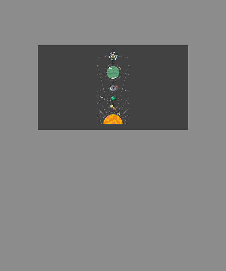 Outer Wilds Hearthian System Map Poster red Painting by Wilkinson Fred ...