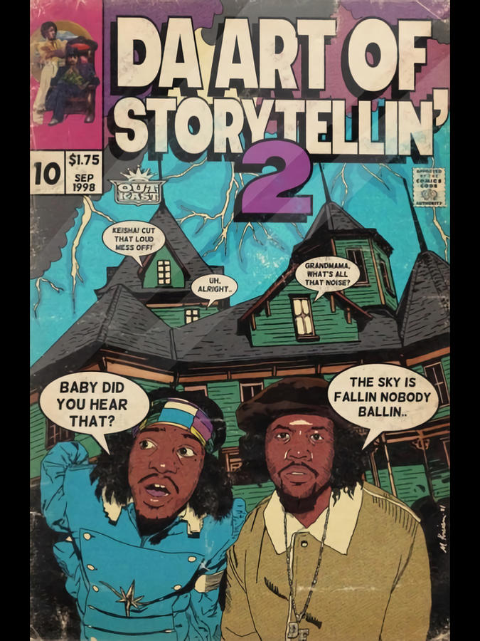 Outkast Da Art Of Storytellin Digital Art by Robertz Schuler - Fine Art America