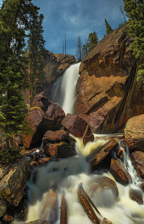 Ouzel Falls Spring Flow Photograph by Christopher Thomas - Pixels
