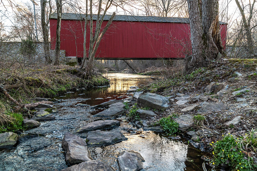 Over the Creek Photograph by Kristopher Schoenleber - Pixels