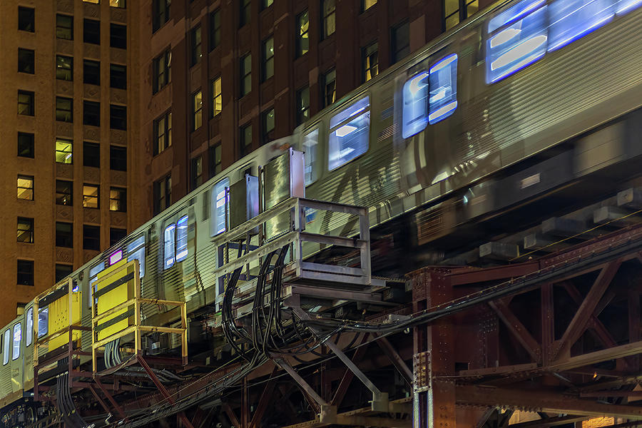 Overhead Train Photograph by David Carmichael | Pixels