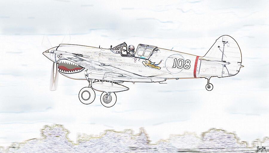 P-40 War Hawk Photograph by Bruce Bilek - Fine Art America