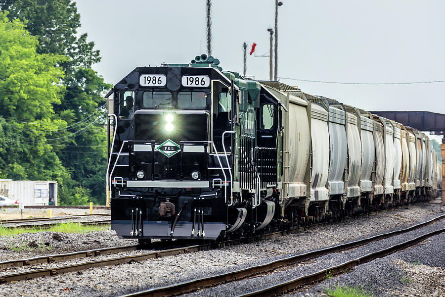 Paducah and Louisville Railways PAL 1986 EMD Road Slug Pyrography by Steelrails Photography ...