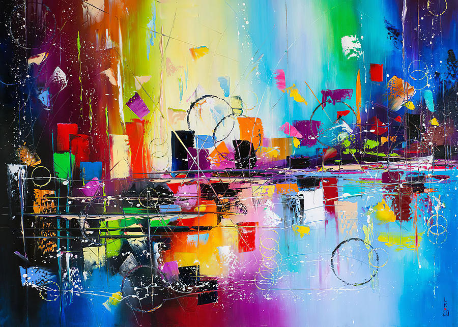 Painting Art Bright Lake District Digital Art by Towery Hill - Fine Art ...