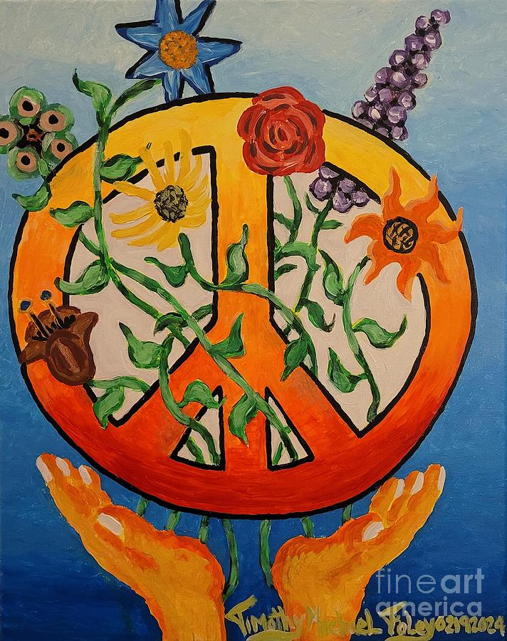 Painting For Peace Painting by Timothy Foley - Fine Art America