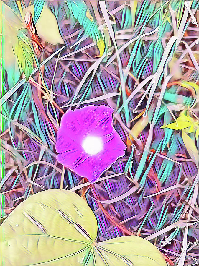 Painting of a flower Digital Art by Naveen Sharma - Fine Art America