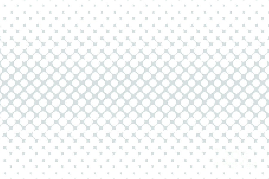 Pale Blue White Halftone Abstract Polka Dot Pattern Pairs Valspar 2023 ...