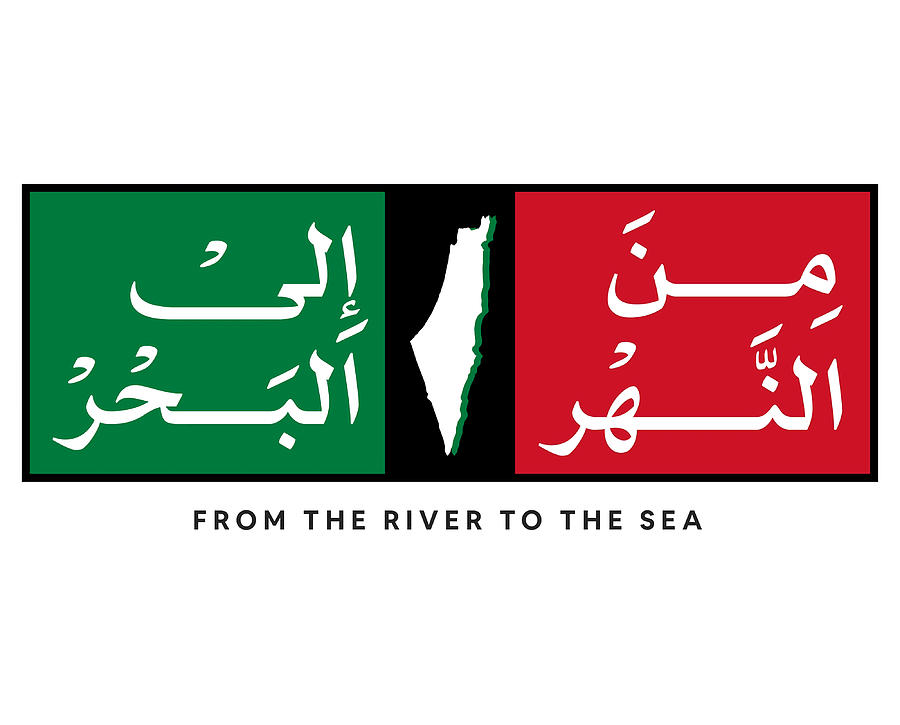 Palestine From the river to the sea Poster music Painting by Patel Mason | Fine Art America