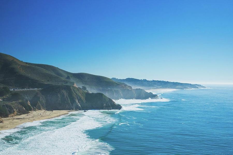 Panoramic coast view Photograph by Mona Master Art - Fine Art America