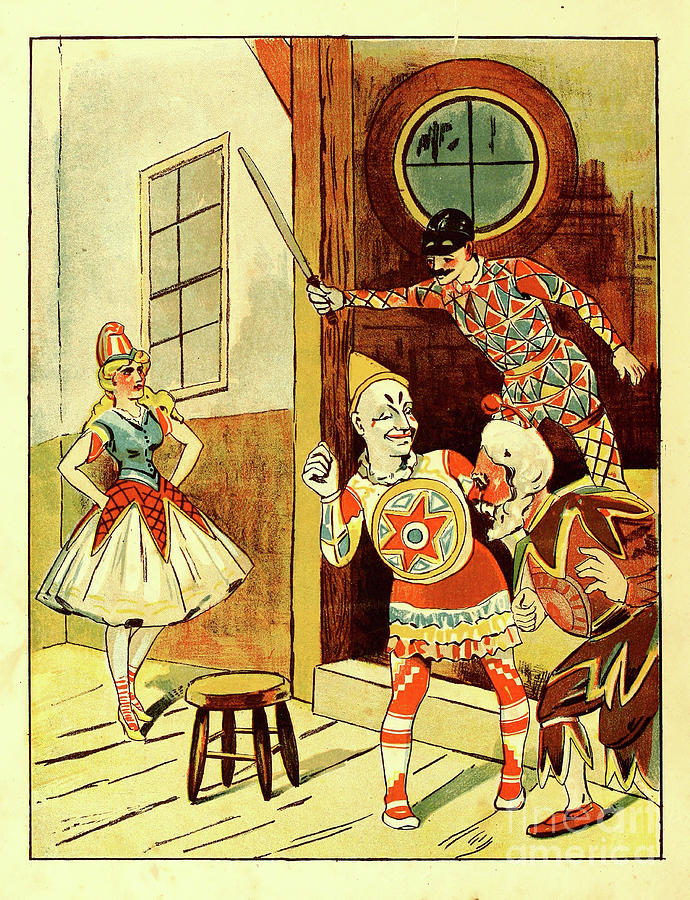 Pantomime a picture show for young people j4 Drawing by Historic ...