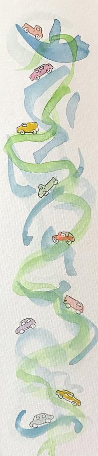 Parallel Park Painting by Robert Dougherty - Pixels