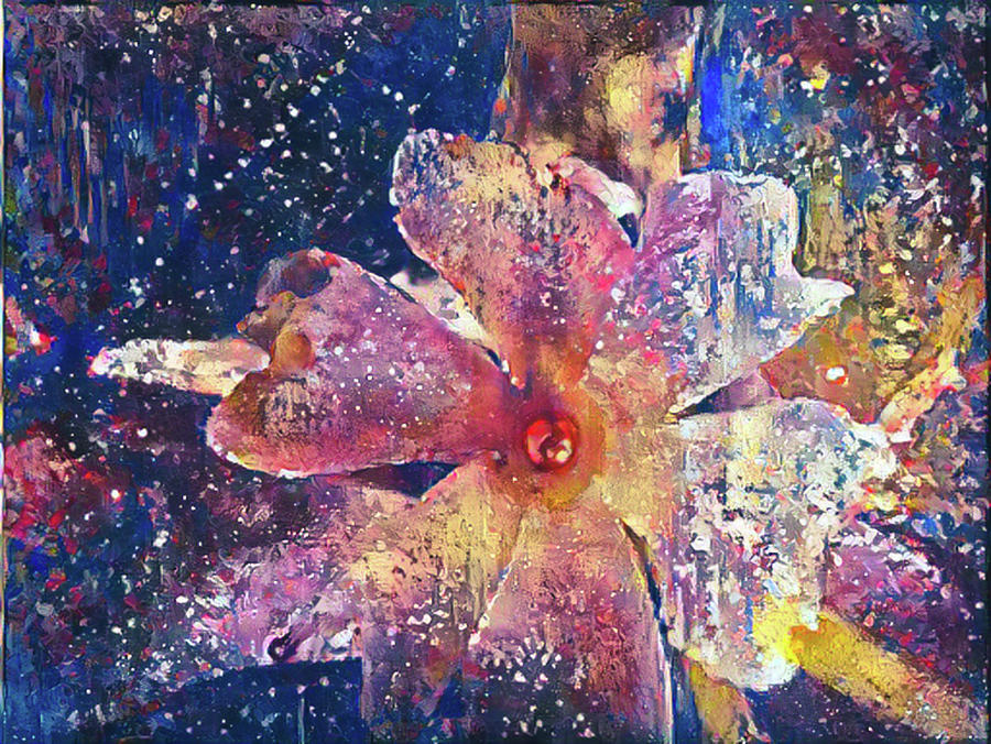 Parijata Splash Painting by Bhargavi Rao - Fine Art America