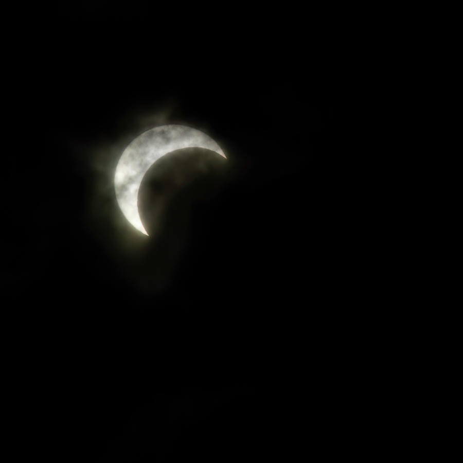 Partial Solar Eclipse Photograph by Mark Harrington - Fine Art America