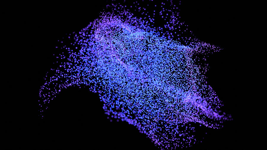 Particles 2 Digital Art by Rafael Juarez - Fine Art America