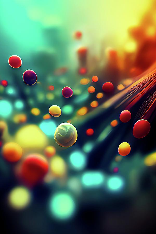 Particles Digital Art by Lee Appleton - Fine Art America