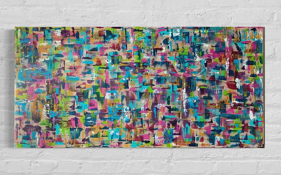 Patchwork Painting by Lisa Davis - Fine Art America