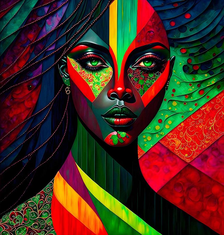 Patchwork Model Digital Art by Bob Smerecki - Fine Art America