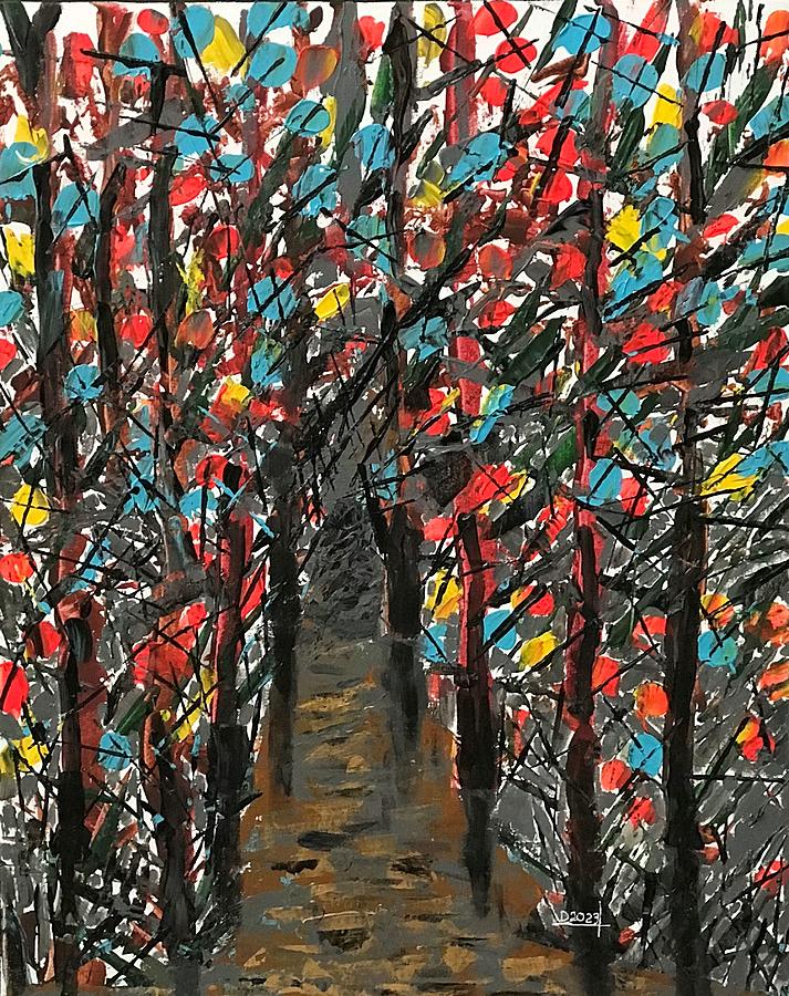 Path Painting by Dan Bridge - Fine Art America