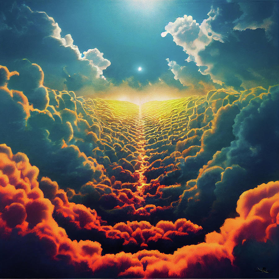 Path to Heaven Digital Art by Andrea Lawrence - Fine Art America