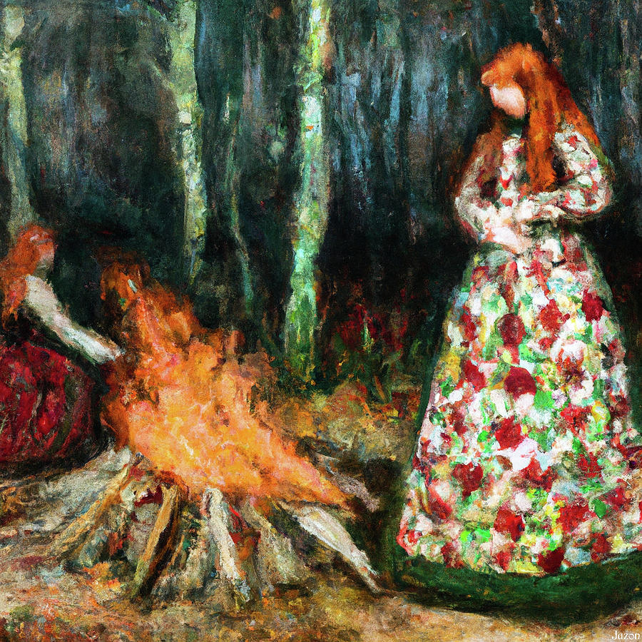 Pathwork fire makers Digital Art by Jazon - - Fine Art America