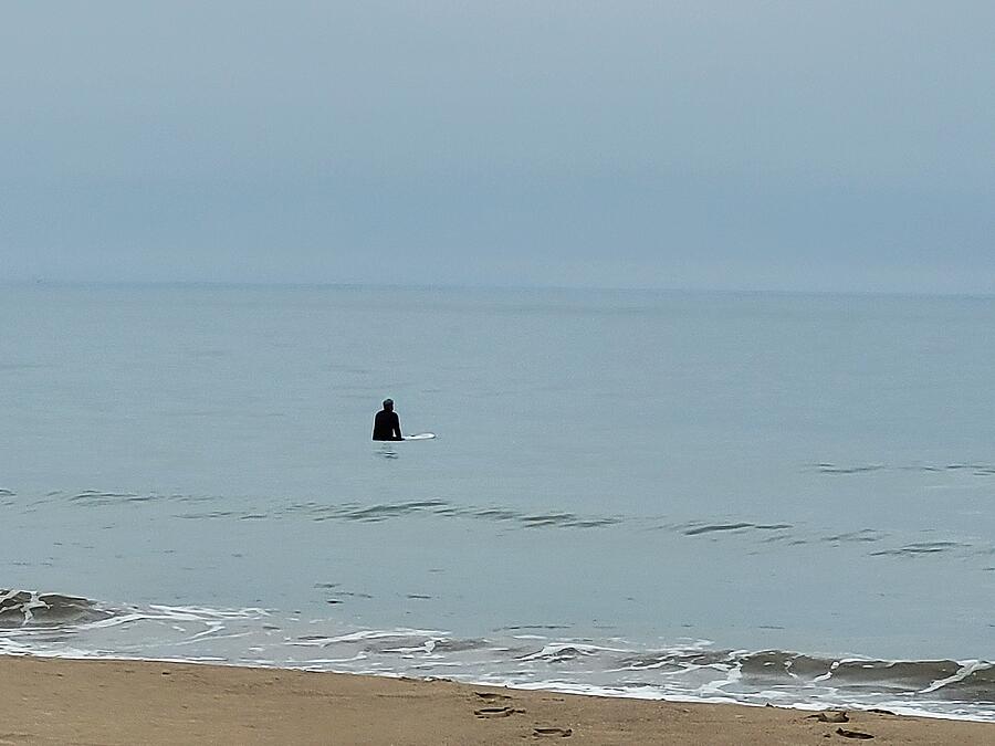 Patient Surfer Photograph by Vicky Sweeney - Fine Art America