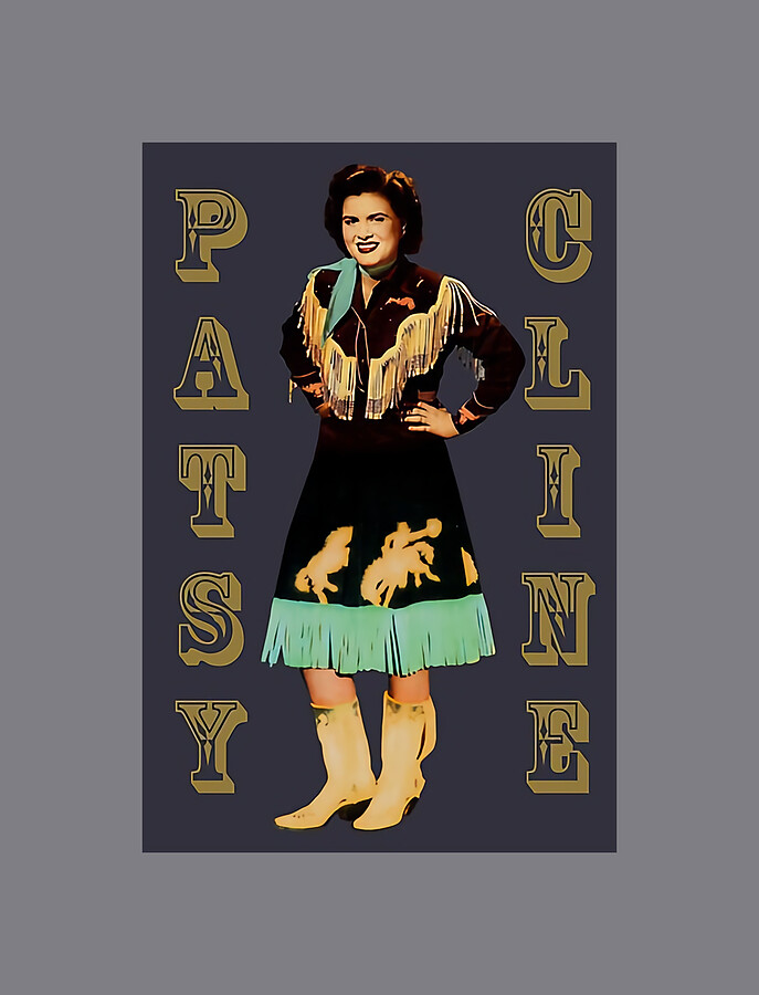 Patsy Cline Crazy Classic Premium Tee Hoodie For Digital Art by Elsanne ...