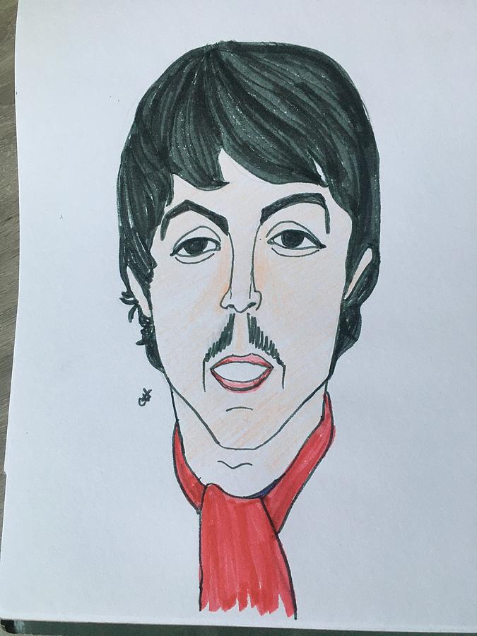 Paul Drawing by Cathryn Houlton - Fine Art America