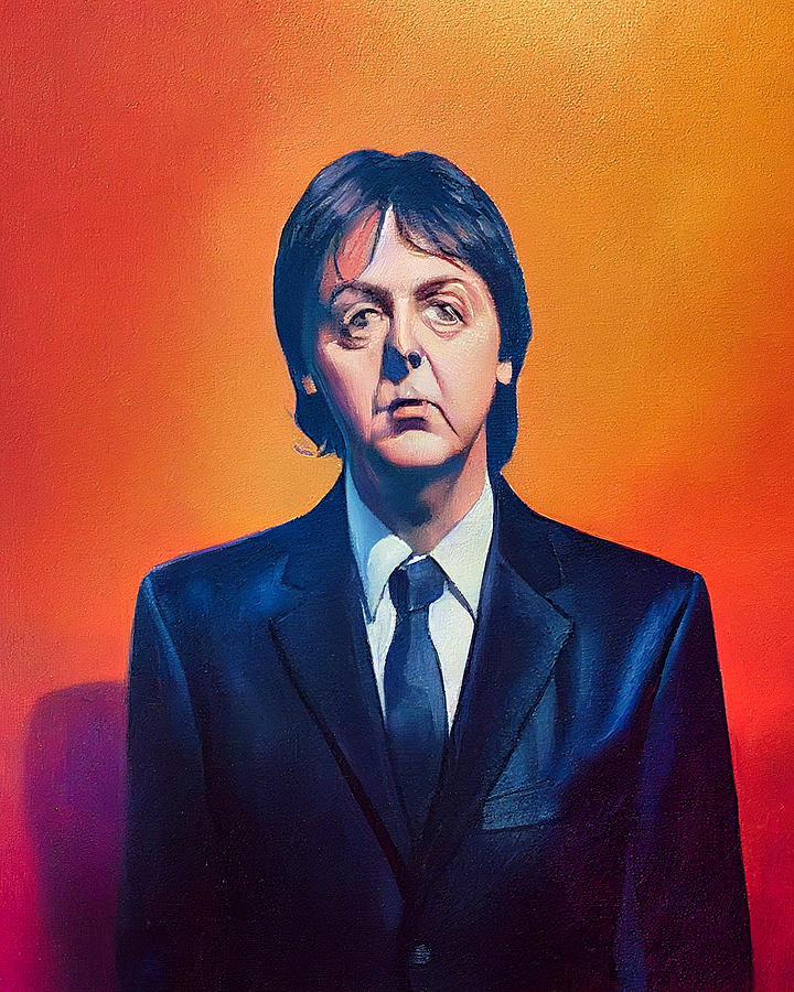 Paul McCartney 2 Digital Art by Craig Boehman - Fine Art America
