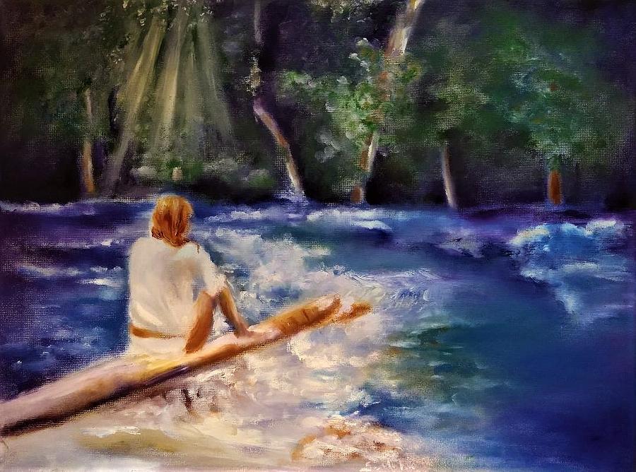 Pause Painting by Sandy Ryan - Fine Art America