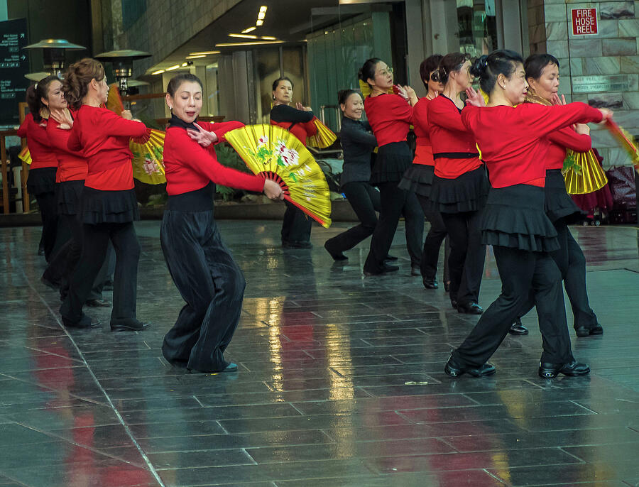 Pavement Dance Class Photograph by Bette Devine - Fine Art America