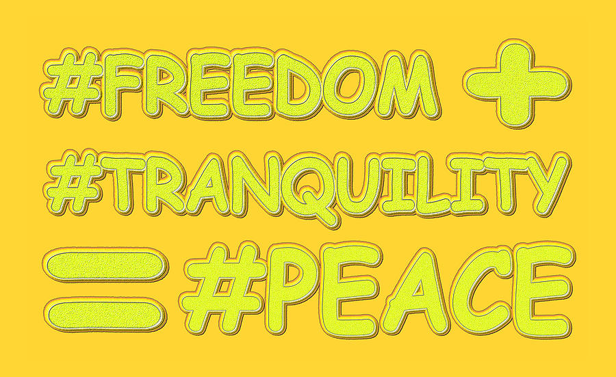 PEACE FORMULA EQUATION Cute Design Buy Now Digital Art by Yaser Ismail ...