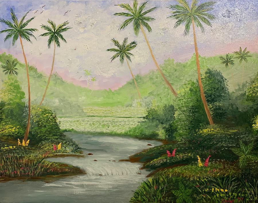 Peaceful life Painting by Cerize Montano - Fine Art America