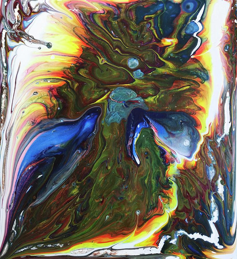 Peacock Painting by Heather Easley - Fine Art America